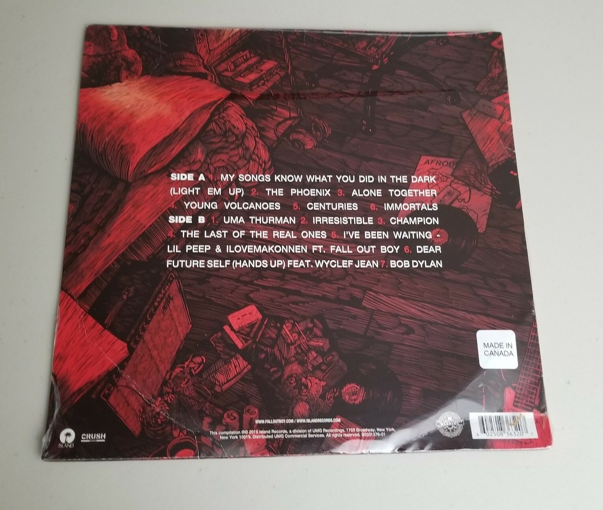 Fall Out Boy Album Cover Light Em Up