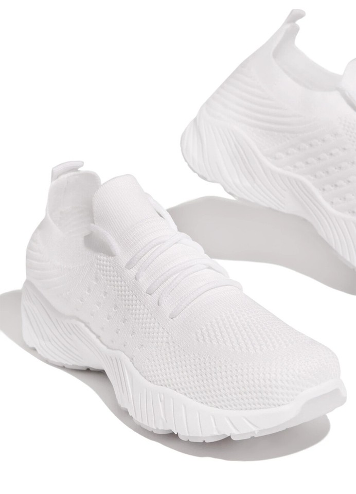 Womens Running Trainers Ladies Sneakers Slip On Walking Gym Comfy ...