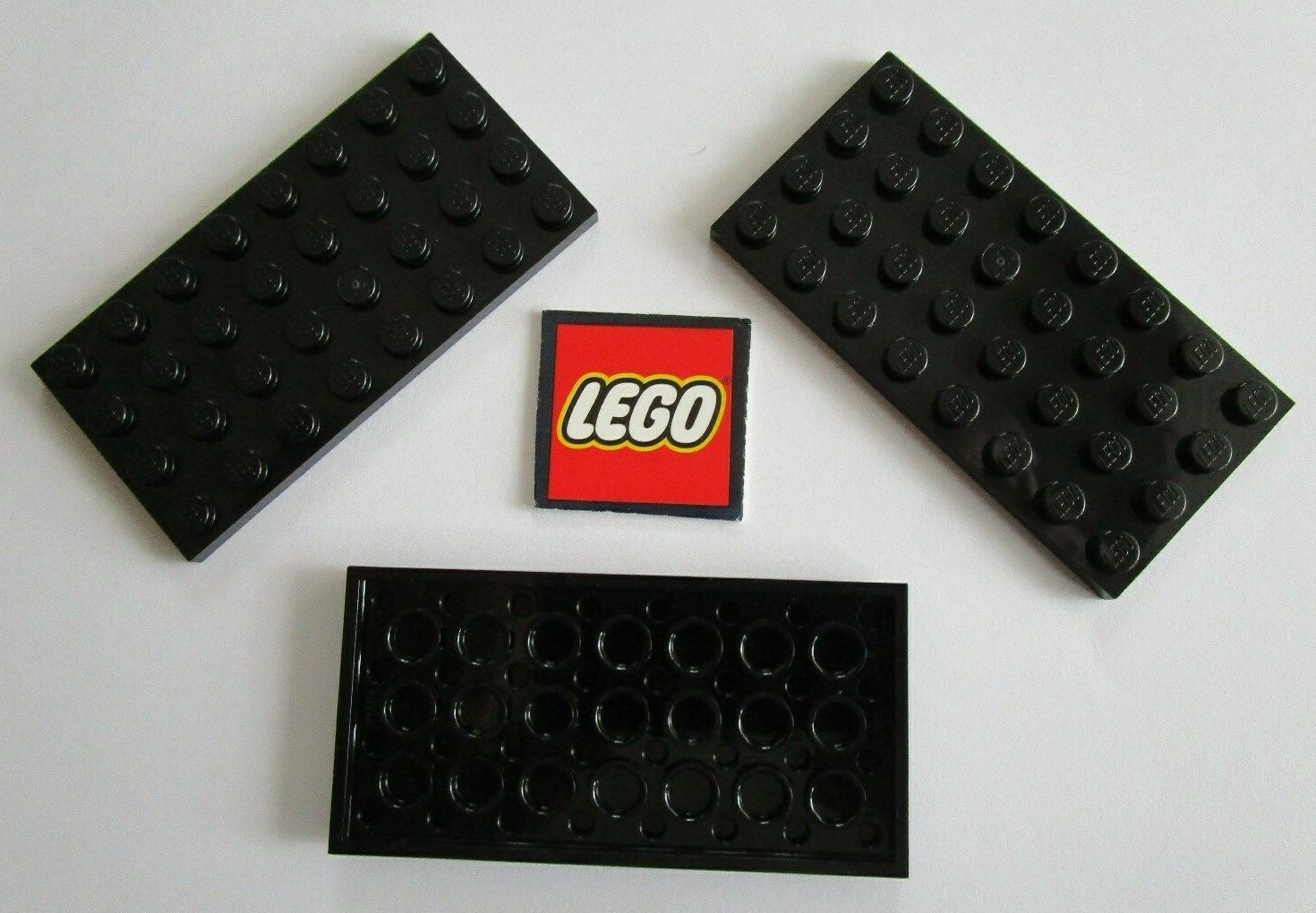 Lego PLATES - Pick Your Own Sizes - NEW 4x6 6x10 4x10 6x12 Black Grey ...