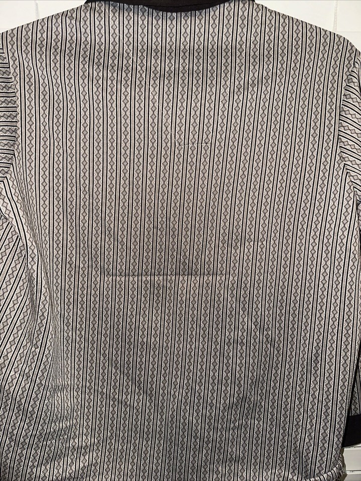 Vintage Sears The Mens Store Perma-Press Shirt Disco Dagger Coller Size ...