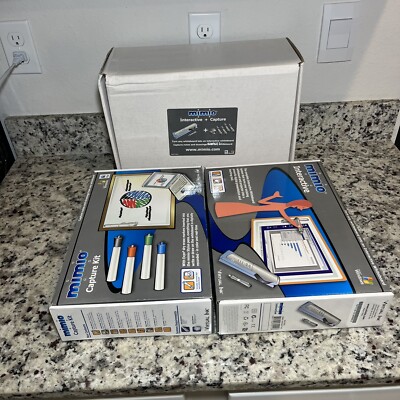 NEW! - Mimio Interactive & Capture Kit -Digital Whiteboard System ...