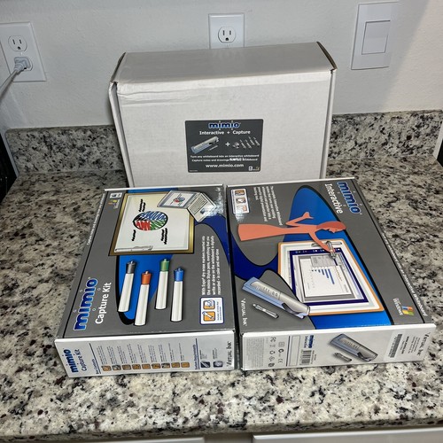 NEW! - Mimio Interactive & Capture Kit -Digital Whiteboard System ...