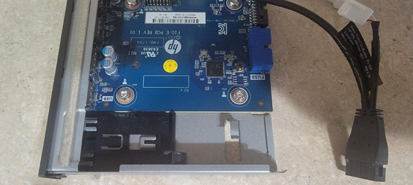 HP Z4 Z6 Z8 G4 Workstation Control Panel Assembly Kit 935684-001 857698 ...