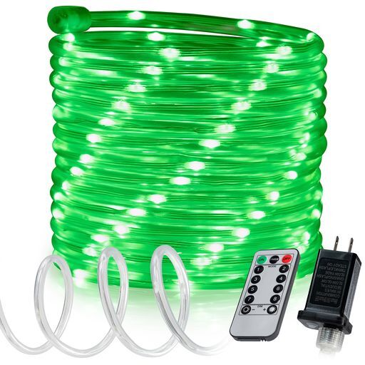 Open Box 8-Mode LED Rope Light Outdoor Waterproof 10' 20' 25' 50' 100 ...