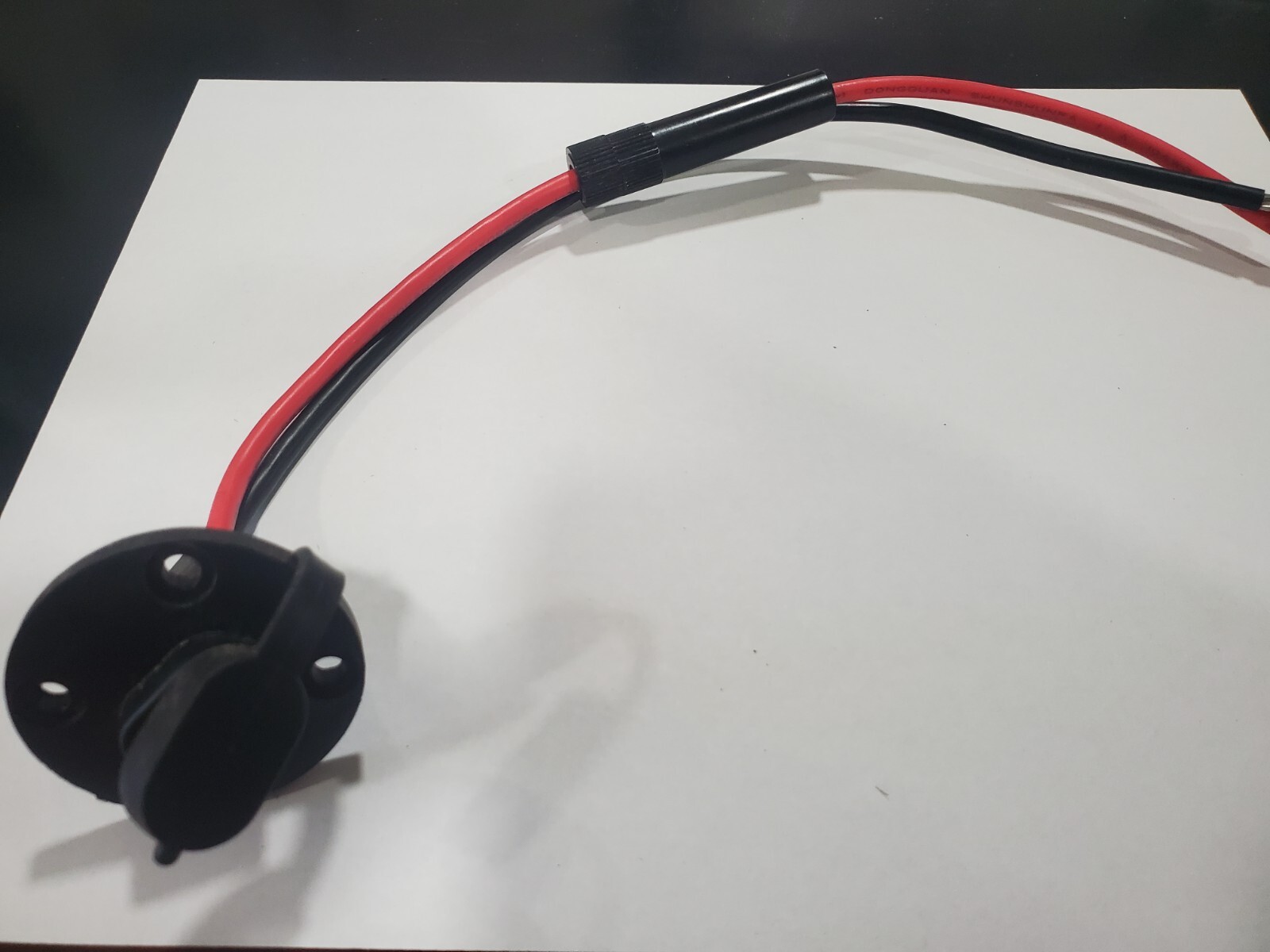 Zamp Portable Solar Power Port Inlet 10AWG Waterproof W/FUSE | eBay