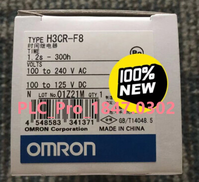 H3CRF8 1PCS Brand New OMRON H3CR-F8 Twin Timer 100-240VAC Fast delivery ...
