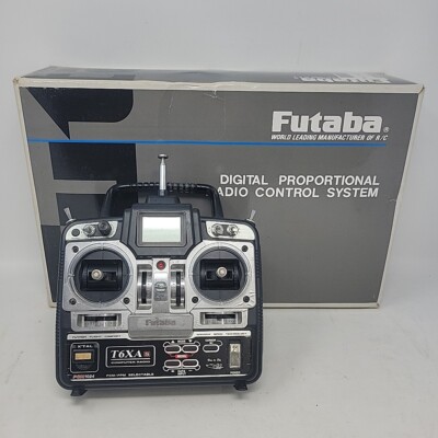 Futaba T6XAS Computer Radio Controller In Box | eBay