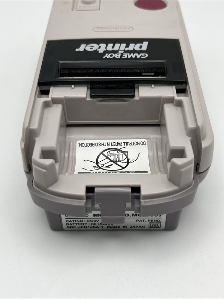 Nintendo Gameboy Printer w/ New Rolls of Paper - NO CABLE or SPOOL or ...