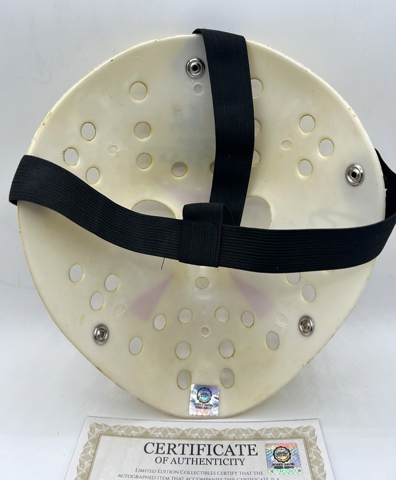 KANE HODDER Signed JASON MASK from the Movie Friday the 13th - COA and PICTURE! | eBay