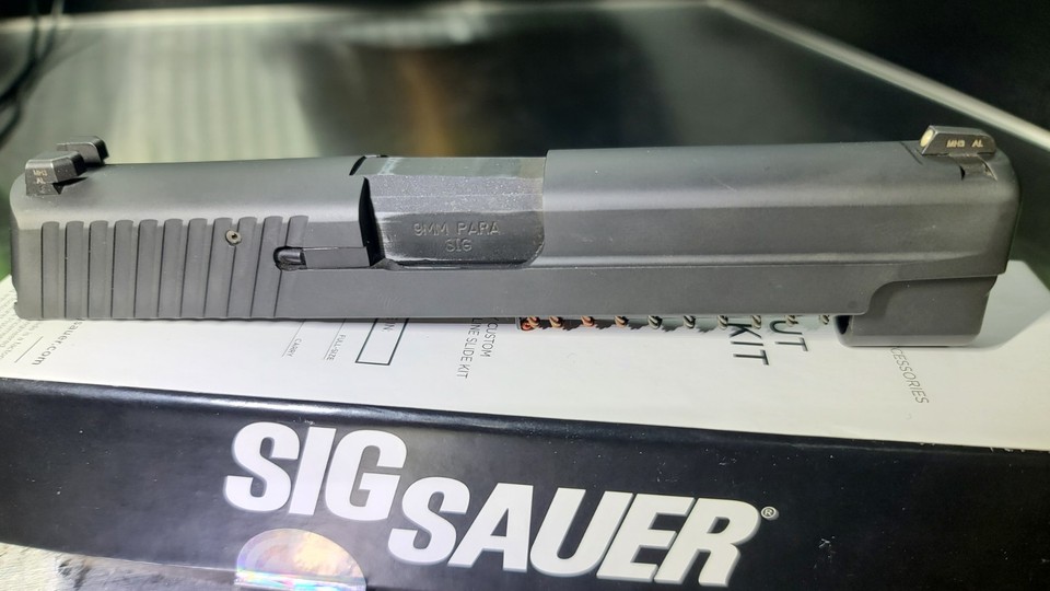 Sig Sauer P226 MK25 Complete 9mm Slide Assembly used 798681562756| eBay