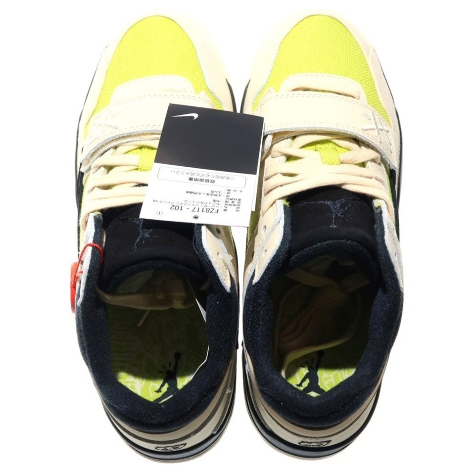 NIKE X TRAVIS SCOTT JORDAN JUMPMAN JACK CJ1 T-REXX BRIGHT CACTUS LOW ...