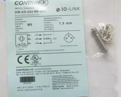 1Pcs New For CONTRINEX proximity switch DW-AS-424-M8-001 sensor | eBay