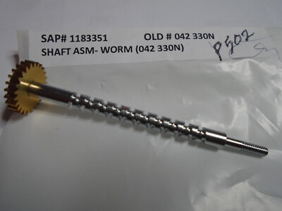 Penn reel (new) parts, SHAFT ASSMB. WORM GEAR #042 330N | eBay