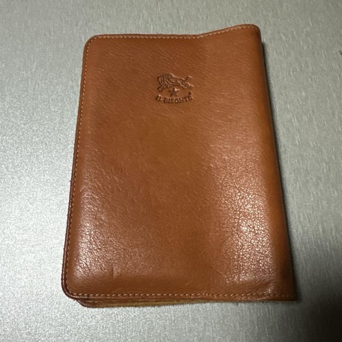 IL BISONTE System Notebook Cover Color Brown Leather 17x12cm No Box ...