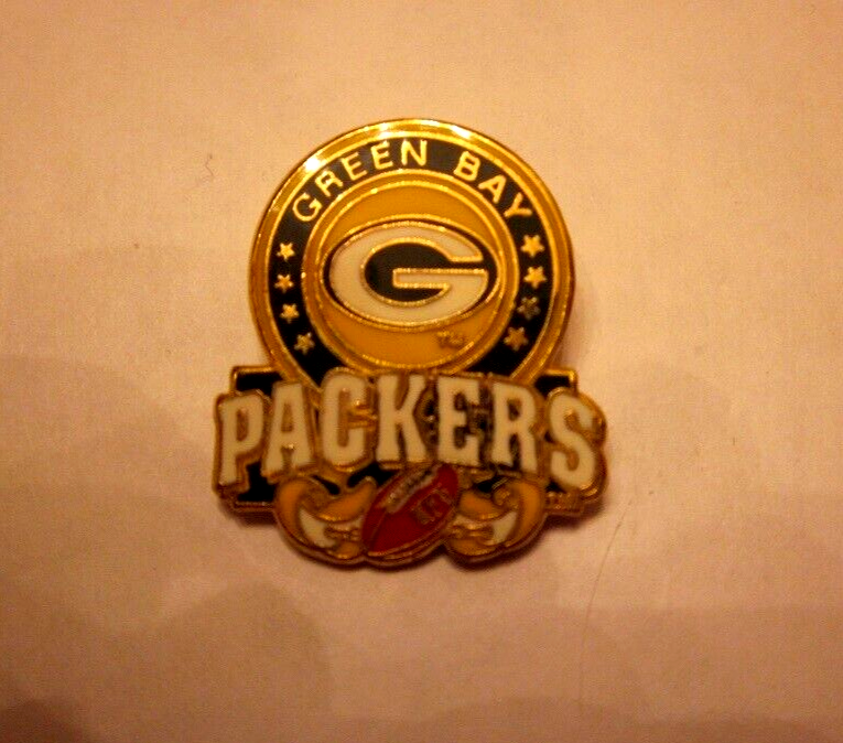 GREEN BAY PACKERS VINTAGE 1993 PETER DAVID GB LOGO COLLECTORS ENAMEL ...