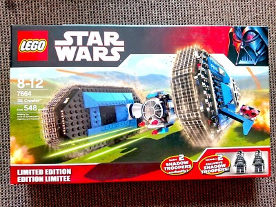 LEGO 7664 STAR WARS TIE CRAWLER (BRAND NEW/FACTORY SEALED) 673419094375 ...