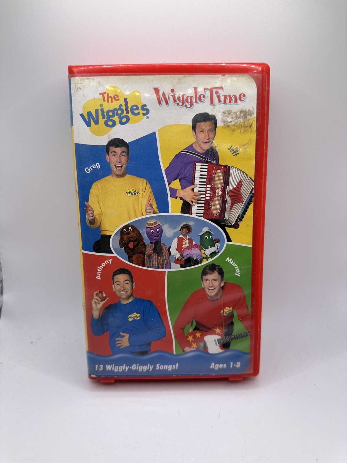 Wiggles, The: Wiggle Time (VHS, 2000, Clam Shell) 45986025128 | eBay