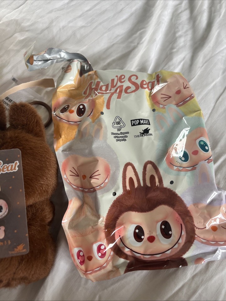 Labubu Have A Seat Secret! Duoduo 100% Authehtic From Popmart Receipt ...