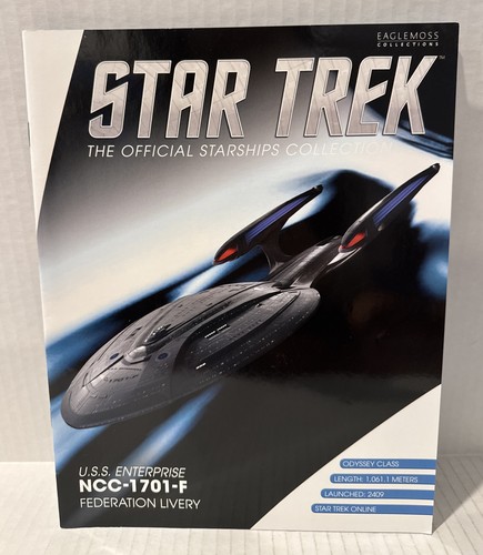 Eaglemoss Star Trek USS Enterprise F NCC-1701-F Federation Livery Ed ...