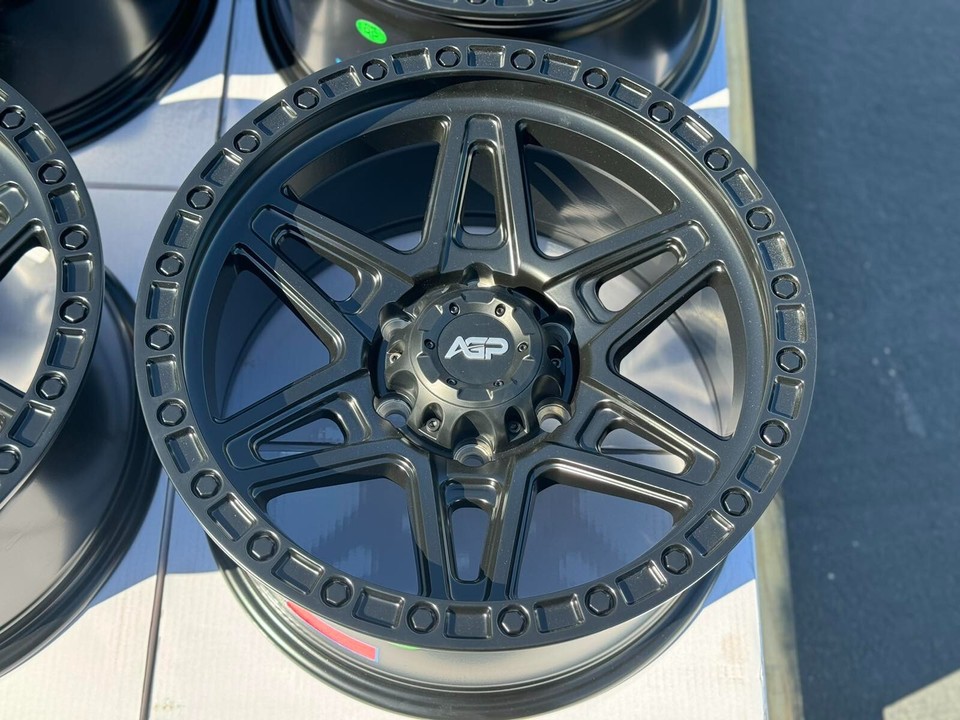 NEW 17x9 AGP Style 307 Wheels 6x135 Rims fit Ford F-150 Expedition F150 ...