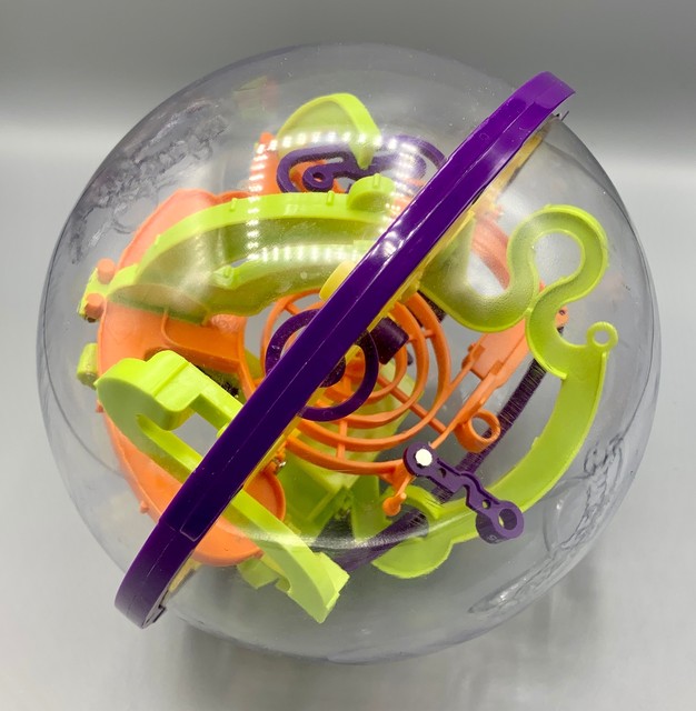 PERPLEXUS ORIGINAL - BALL MAZE PUZZLE GAME CHALLENGING FUN TOY SPIN ...