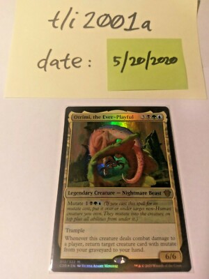 MTG Foil Otrimi, the Ever-Playful from Enhanced Evolution Commander ...