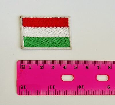 Hungary National Flag Iron On Patch | eBay