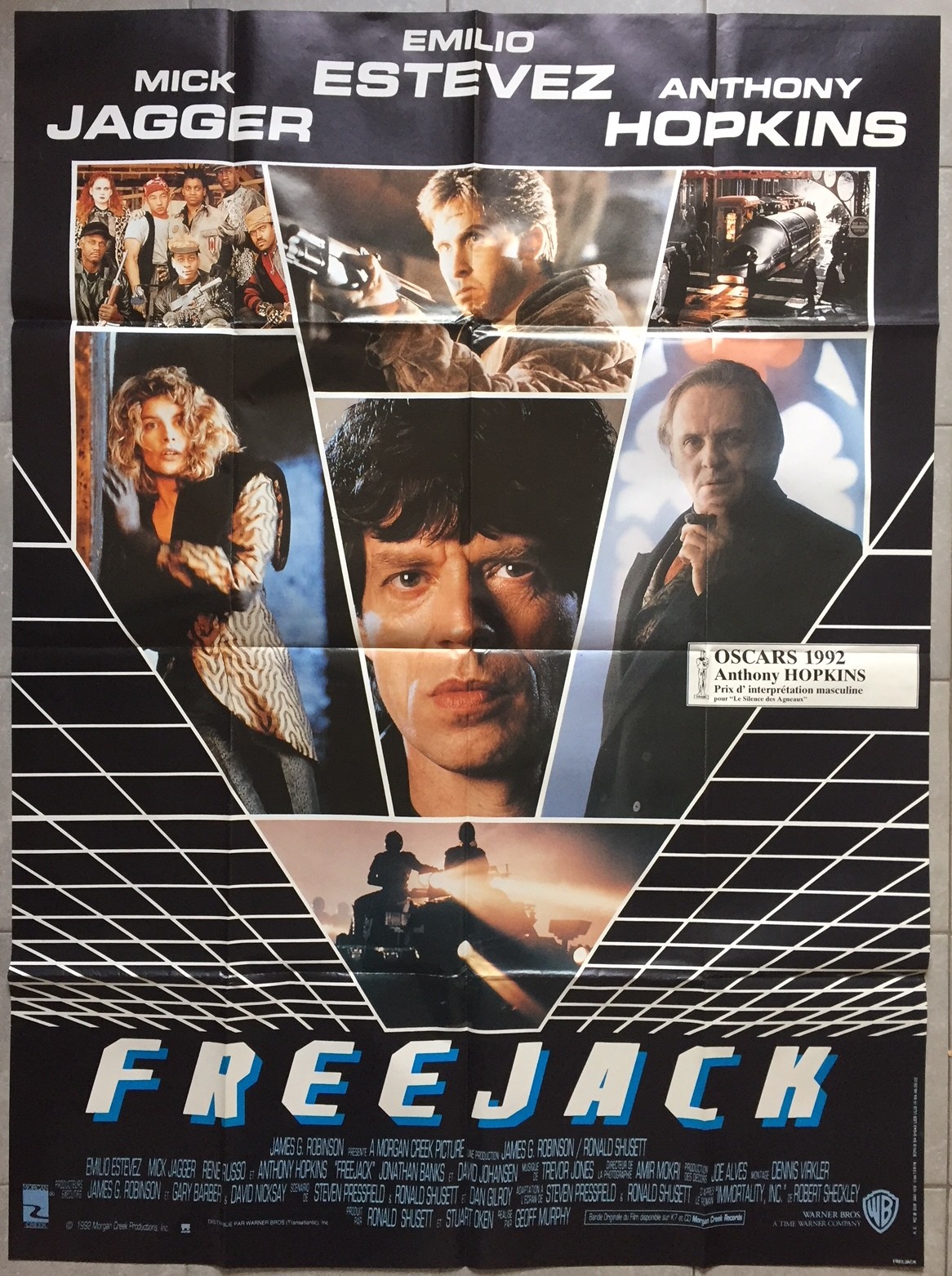Plakat Freejack Emilio Estevez Mick Jagger Rene Russo | eBay