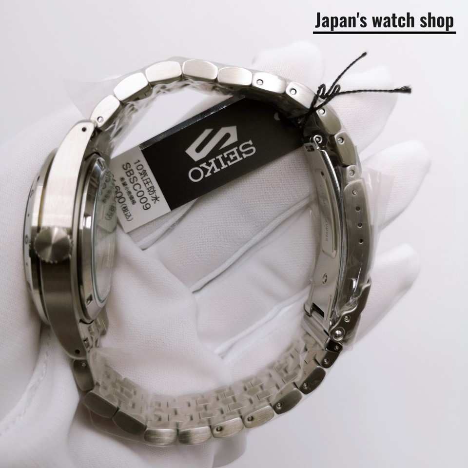 SEIKO 5 Sports SBSC009 White Men's Watch New in Box | eBay