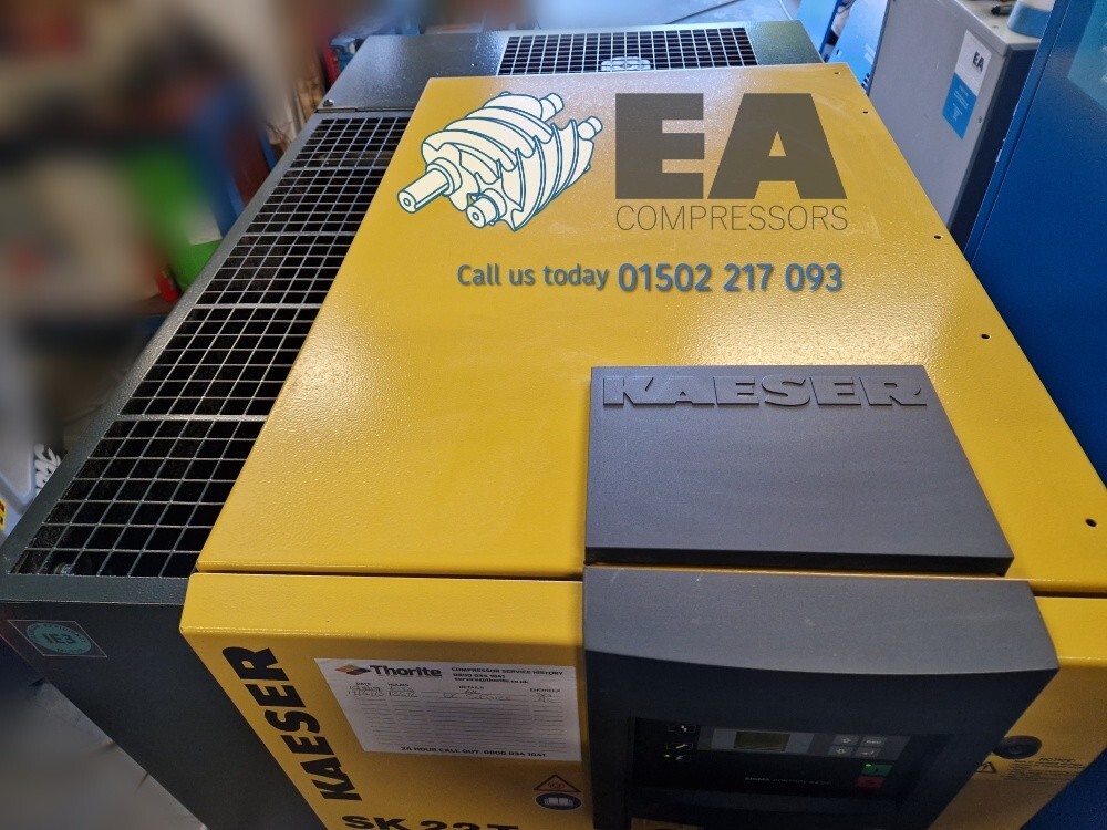 Used HPC Kaeser SK22 T Industrial Screw Air Compressor + Built in Dryer ...