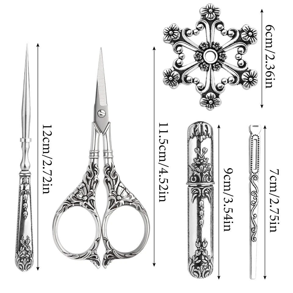 Vintage Scissors Illustration