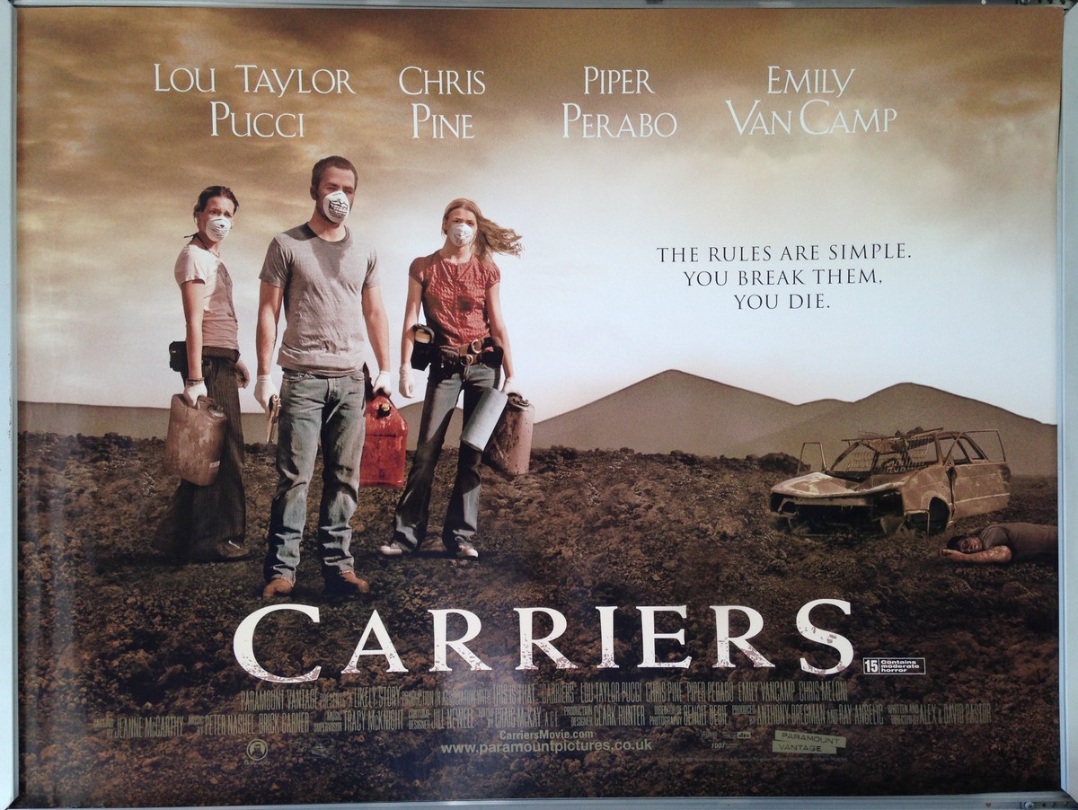 Carriers Movie Poster CARRIERS | Movie Release, Showtimes & Trailer