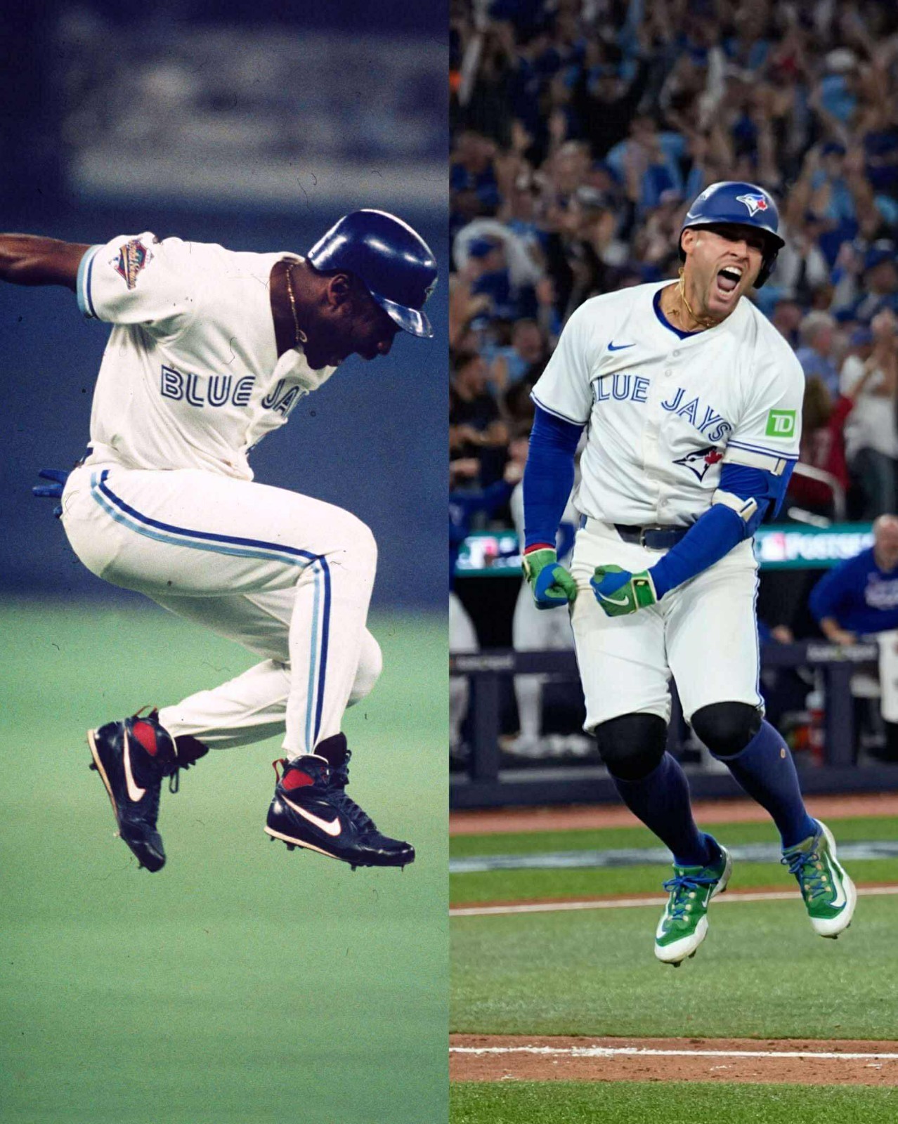 George Springer X Joe Carter Blue Jays World Series 11x14 Photo | eBay