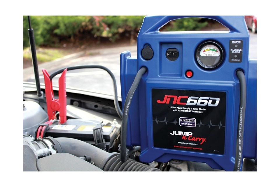 Clore Automotive Jump-N-Carry JNC660 1700 Peak Amp 12 Volt Jump Starter ...