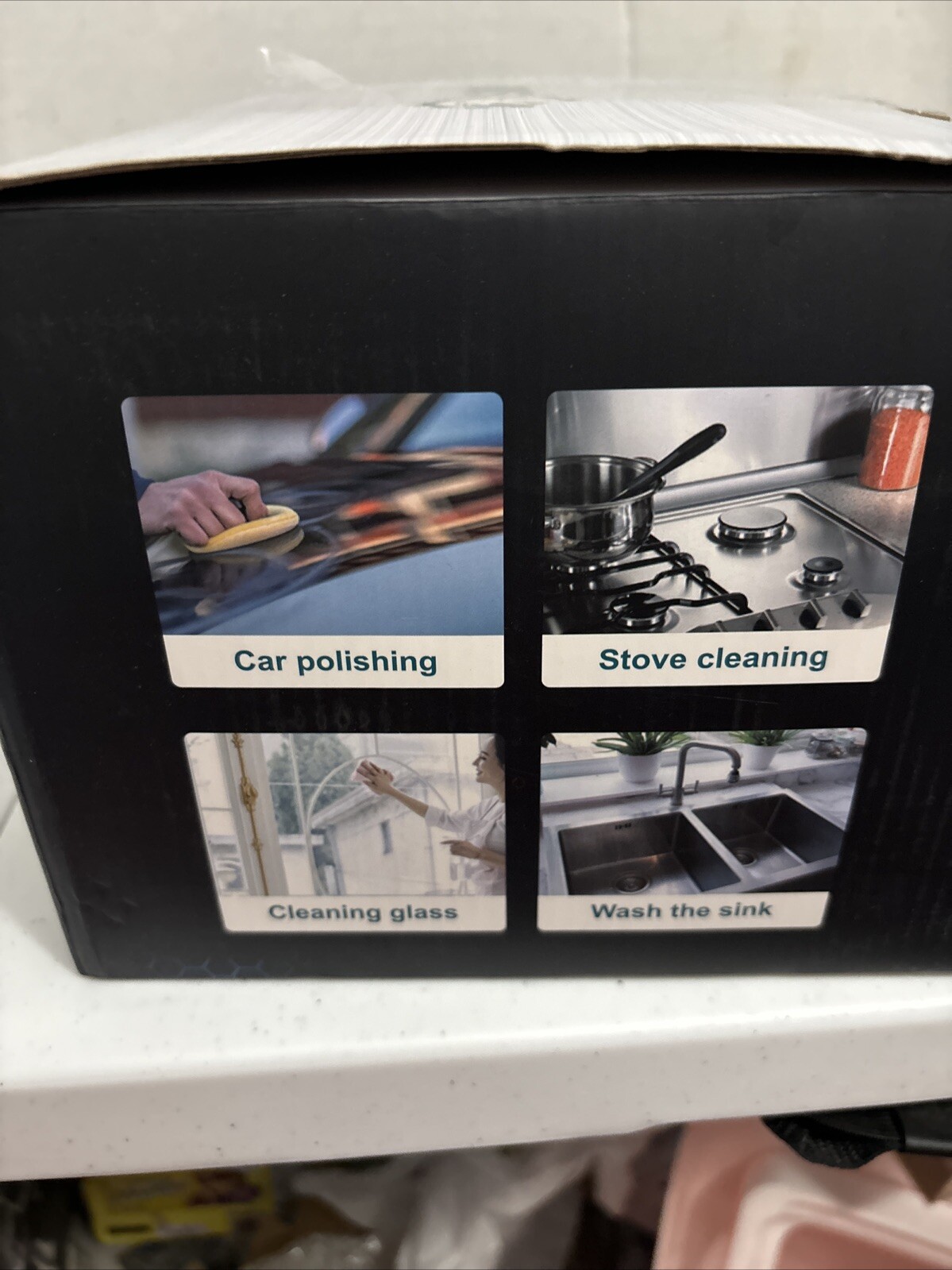 Saker SK1202D Portable Cordless Buffer Polisher Machine Kit for Car ...