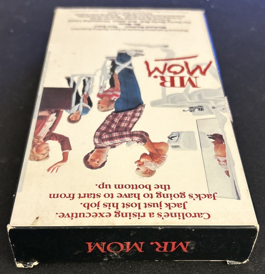 Mr. Mom VHS Michael Keaton Teri Garr Martin Mull Ann Jillian ...