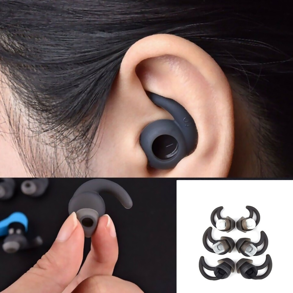 6x S M L Silicone Earbuds Tips for BOSE QC30/QC20/QC20i/SoundSport ...