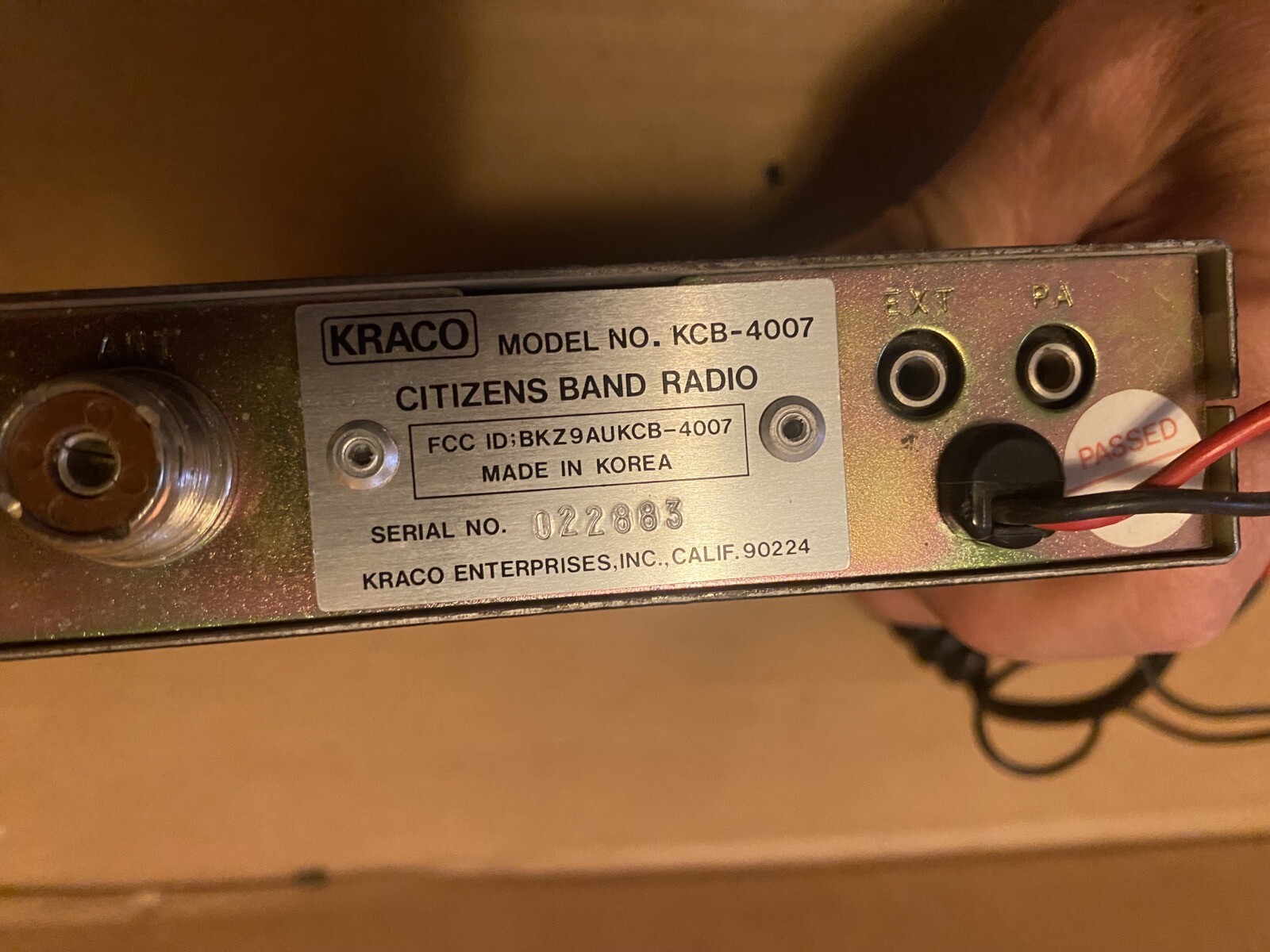 Kraco KCB 4007 40-CHANNEL CB | eBay