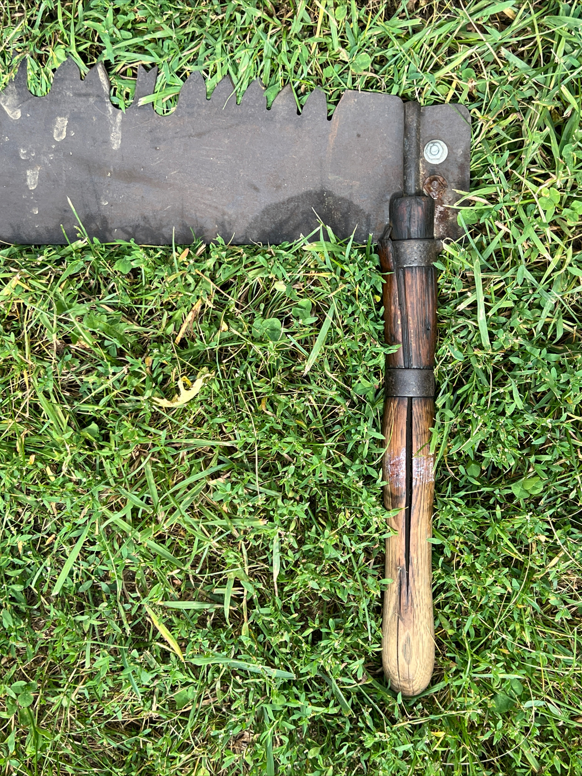 Antique 72” 2 Man Crosscut Logging Saw, Vintage Log Cutting Tool | eBay