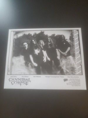 Cannibal Corpse Promo Photo 8x10 Metal Blade Records,corpsegrinder ...