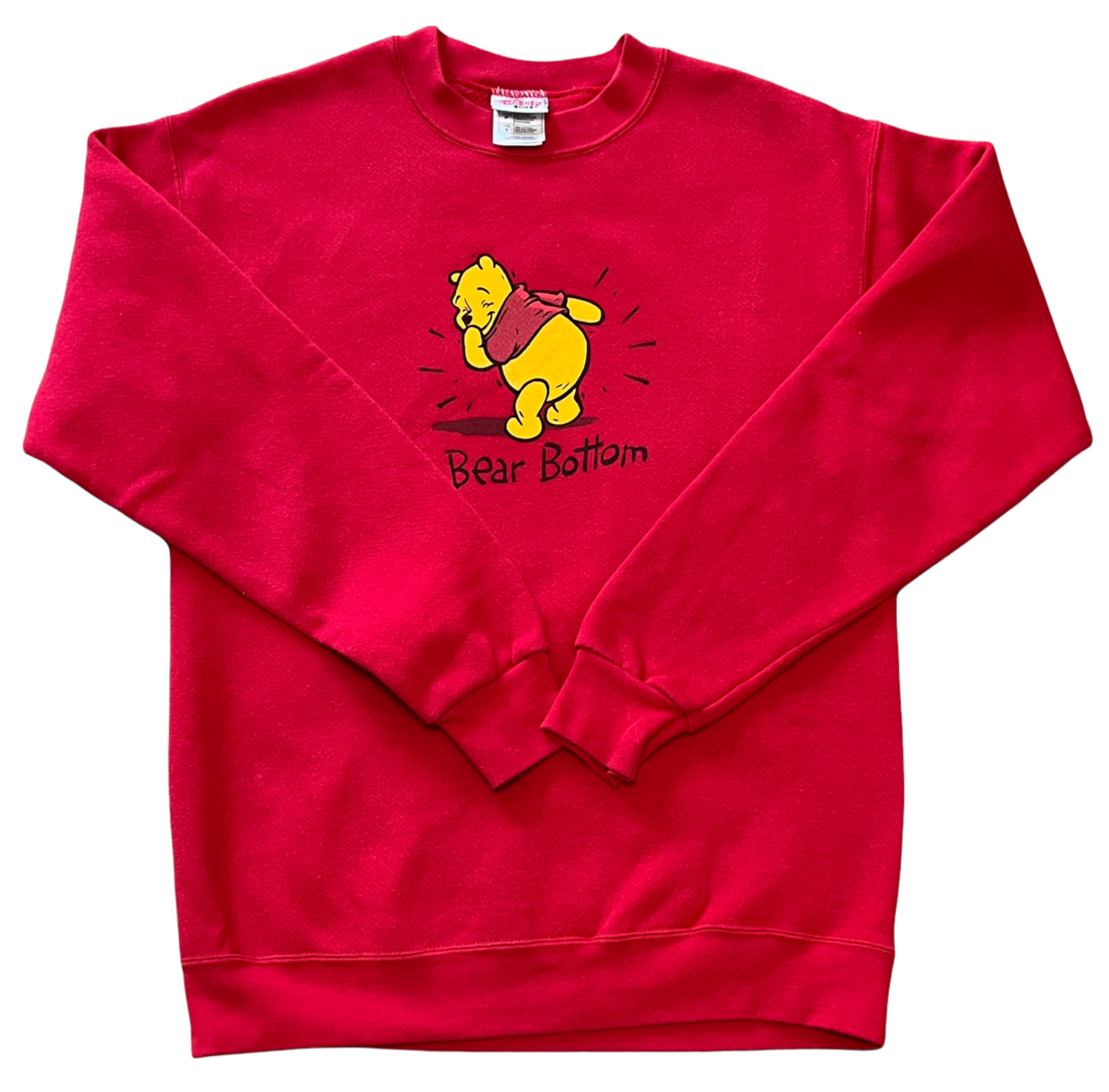 Vtg Disney Store Red Winnie The Pooh Bear Bottom Crew… - Gem