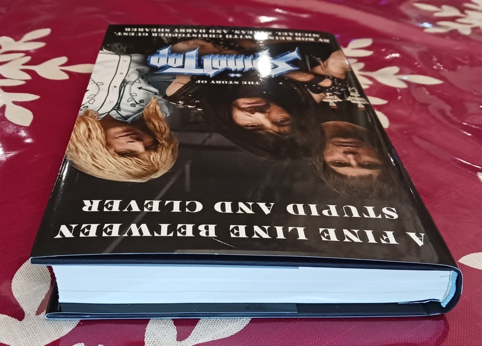 SIGNED Rob Reiner Autographed Book - A Fine Line Between Stupid...1st ...