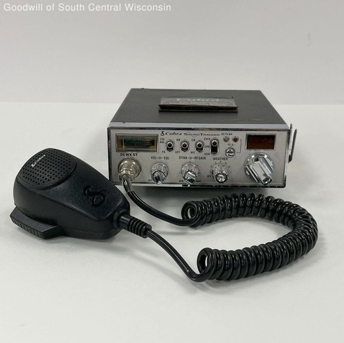 Vintage Cobra SoundTracker 25 WX ST CB Radio - UNTESTED | eBay