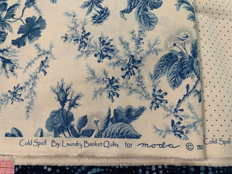 Laundry Basket Quilts Quilt Kit LET IT SNOW AGAIN Cold Spell Fabrics ...