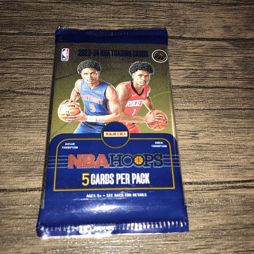 2023-24 Panini Nba Hoops-Pack-5 Cards-Factory Sealed | eBay