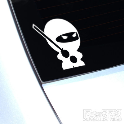 JDM Ninja Decal Sticker For Car Van Window Bumper Caravan 4x4 Camper ...