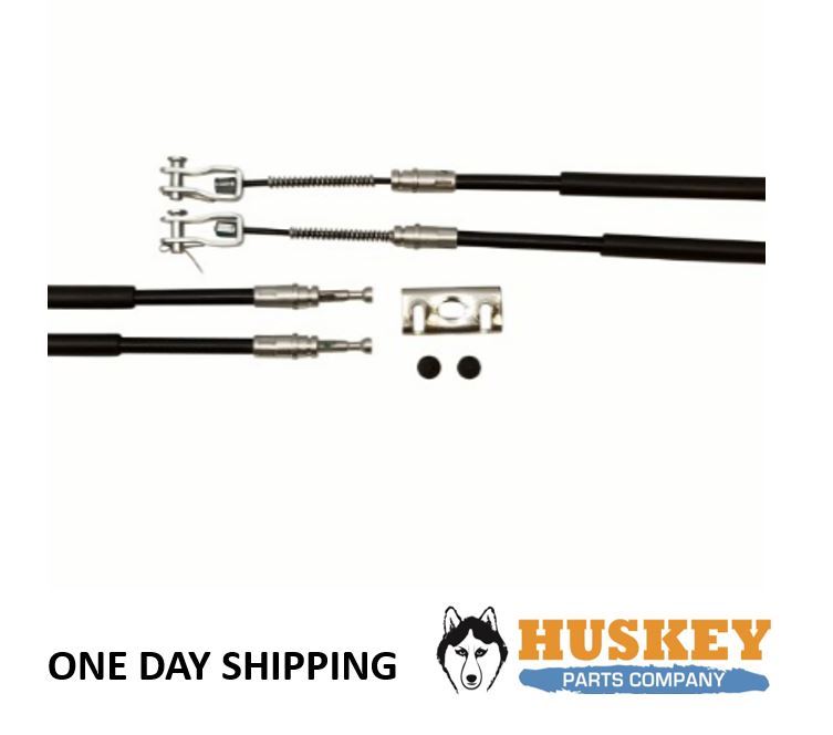 EZGO Golf Cart Brake Cable Set W/ Pins & Clips | TXT-Medalist | 1994 ...
