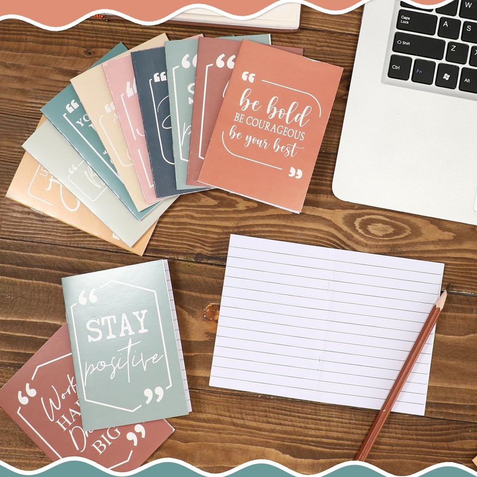 30 Pcs Mini Motivational Notebooks Bulk for Employees Inspirational ...