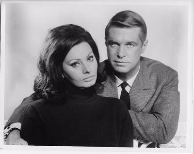 Sophia Loren & George Peppard in "Operation Crossbow" 1965 Vintage ...