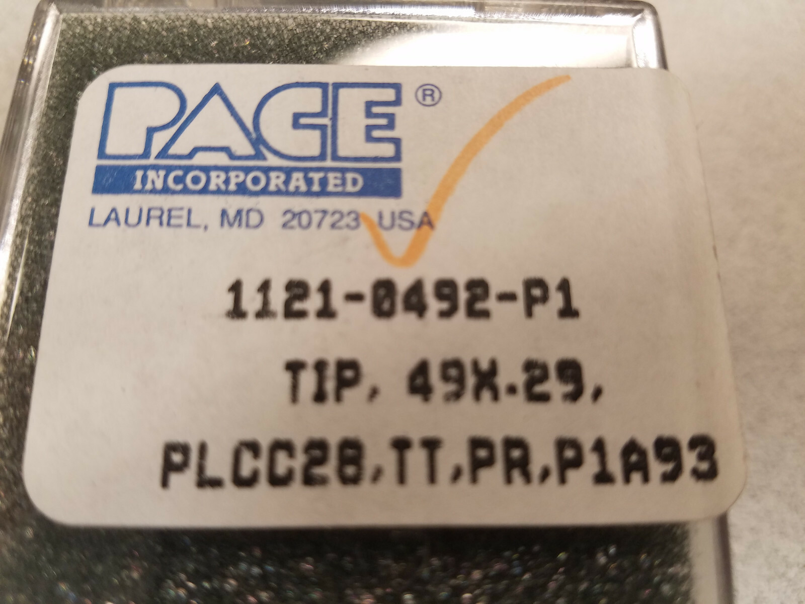 Pace 1121-0492-P1 - PLCC-28R - 12.4mm x 7.4mm (0.49" x 0.29") | eBay